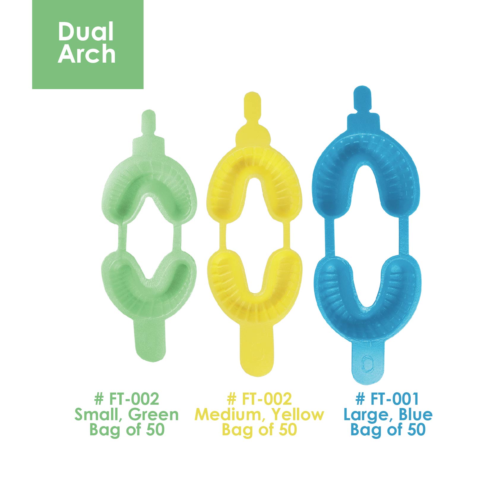 Fluoride Trays | Dual Arch-Wellmed Dental Medical Supply Co., Ltd