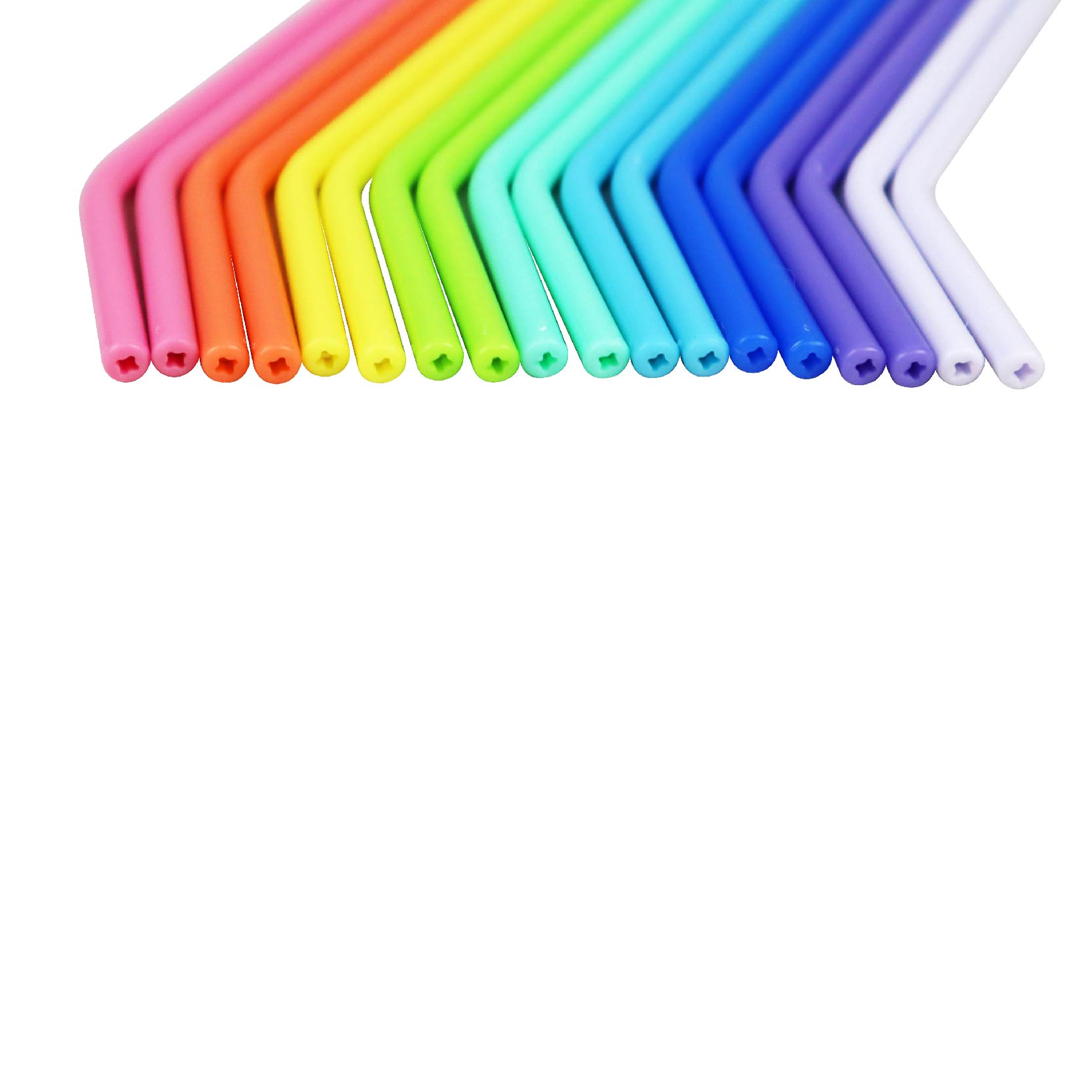 Air Water Syringe Tips | Rainbow Colors for Outer Tube and White Inner ...