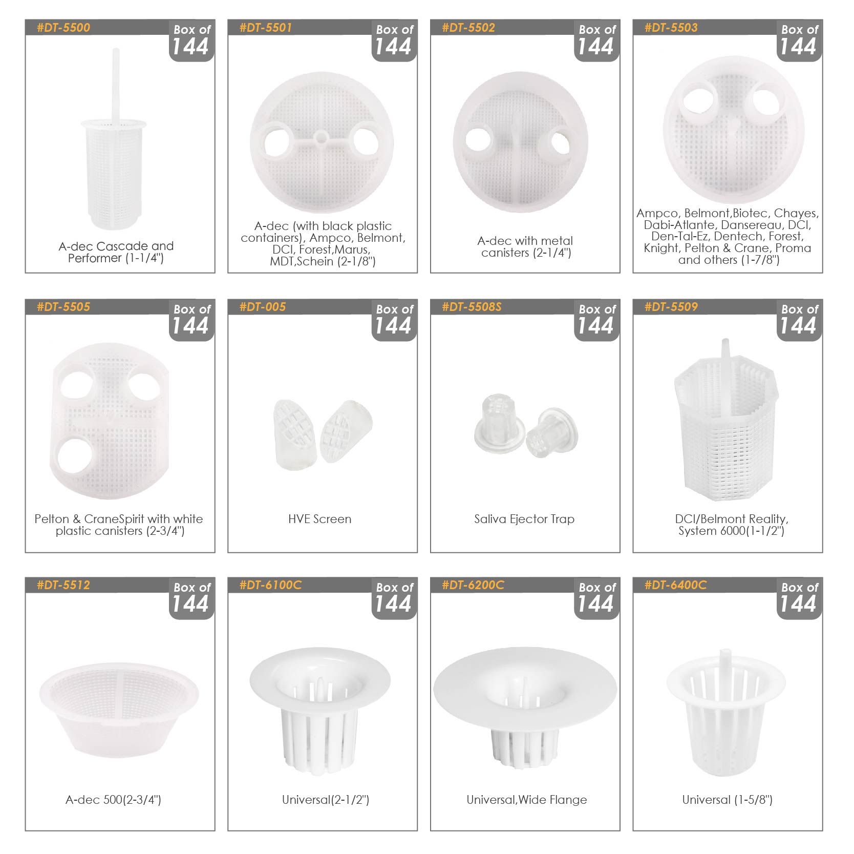 Disposable Traps-Dental Unit-Wellmed Dental Medical Supply Co., Ltd