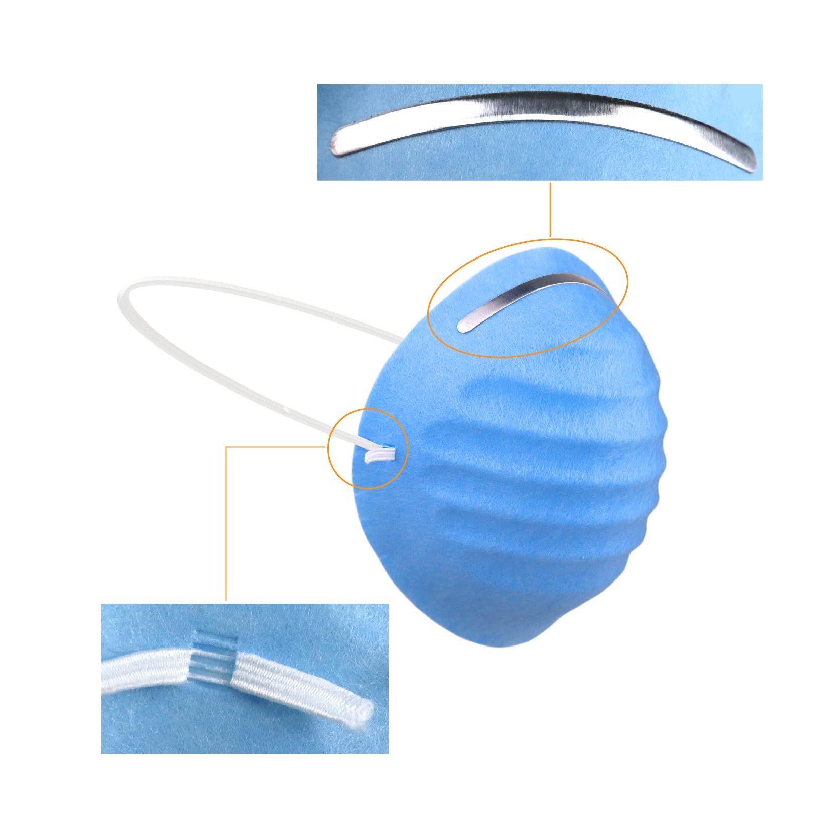 Disposable Cone Molded Masks-Wellmed Dental Medical Supply Co., Ltd
