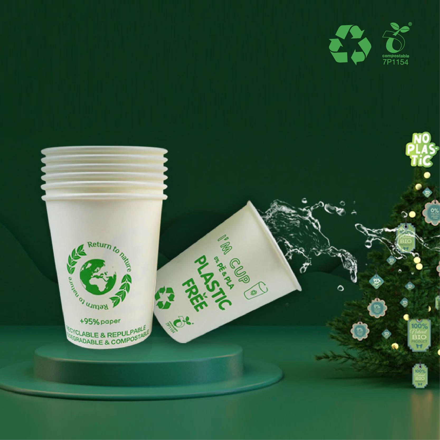 Drinking Cups | BIODEGRADABLE | 7/5/6/4OZ-Wellmed Dental Medical Supply ...
