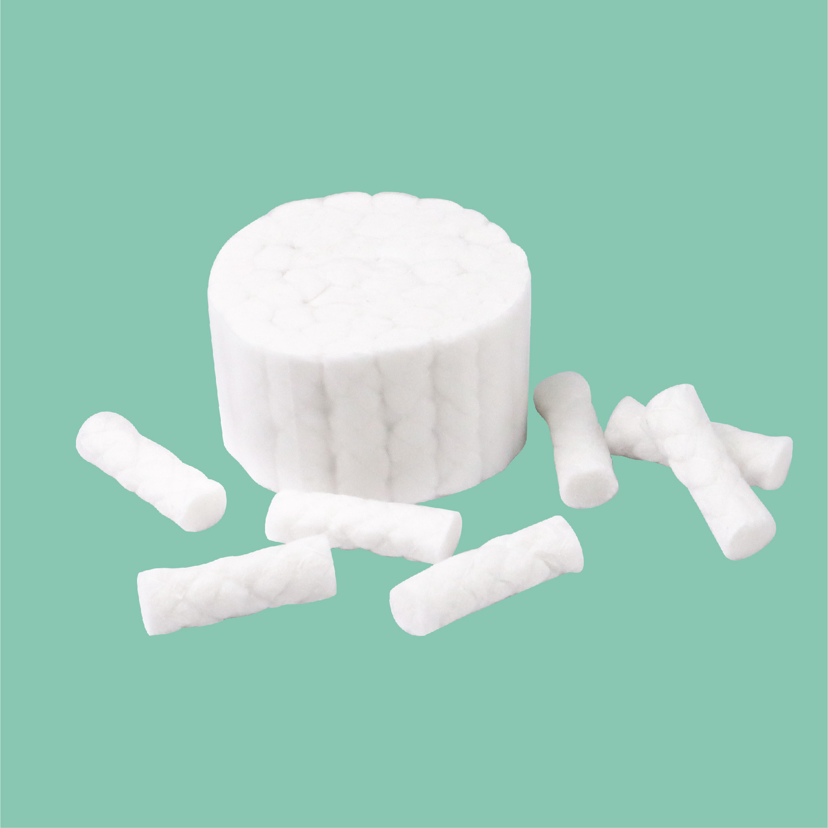 Braided Cotton Dental Rolls-Wellmed Dental Medical Supply Co., Ltd