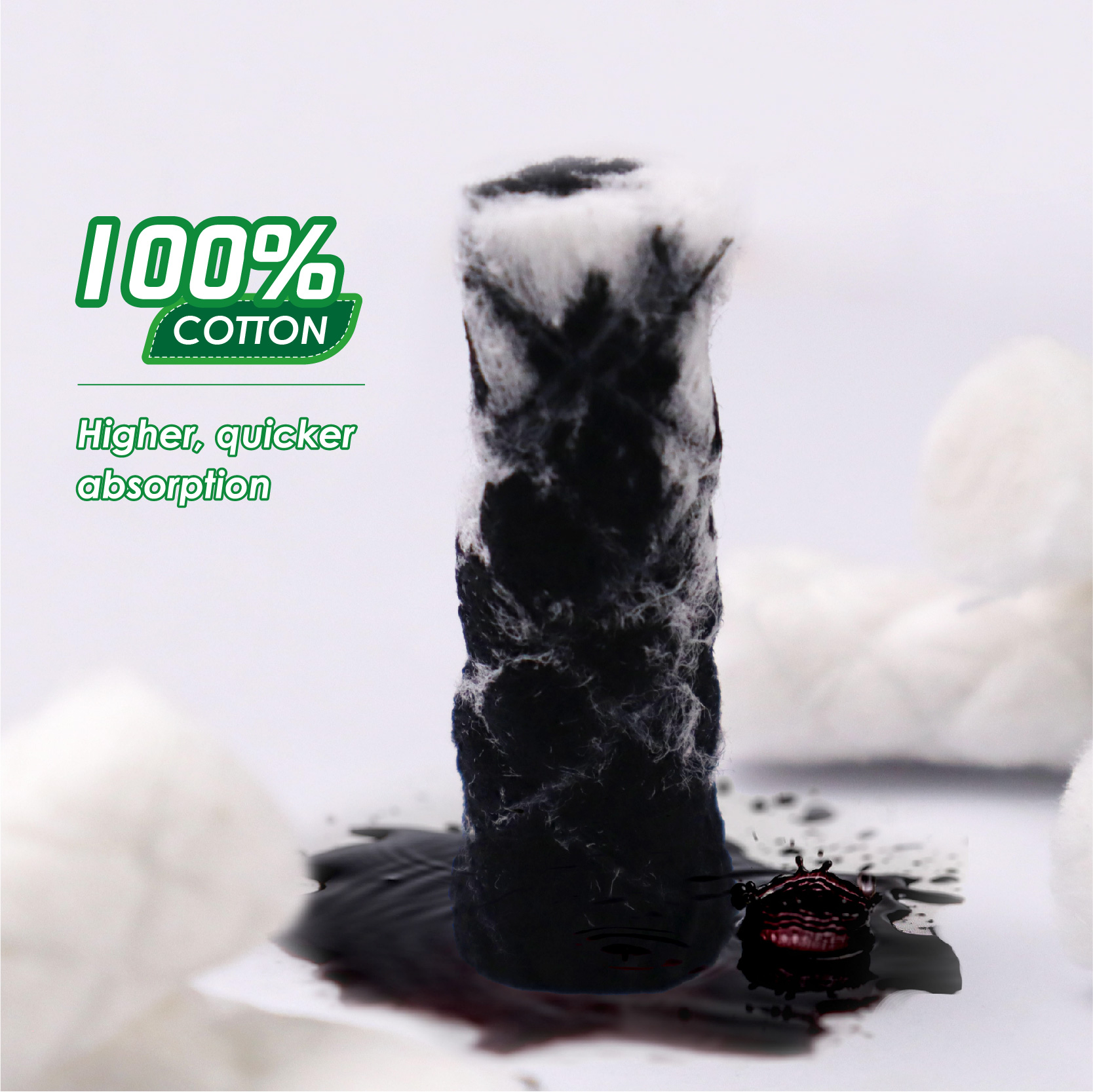 Braided Cotton Dental Rolls-Wellmed Dental Medical Supply Co., Ltd