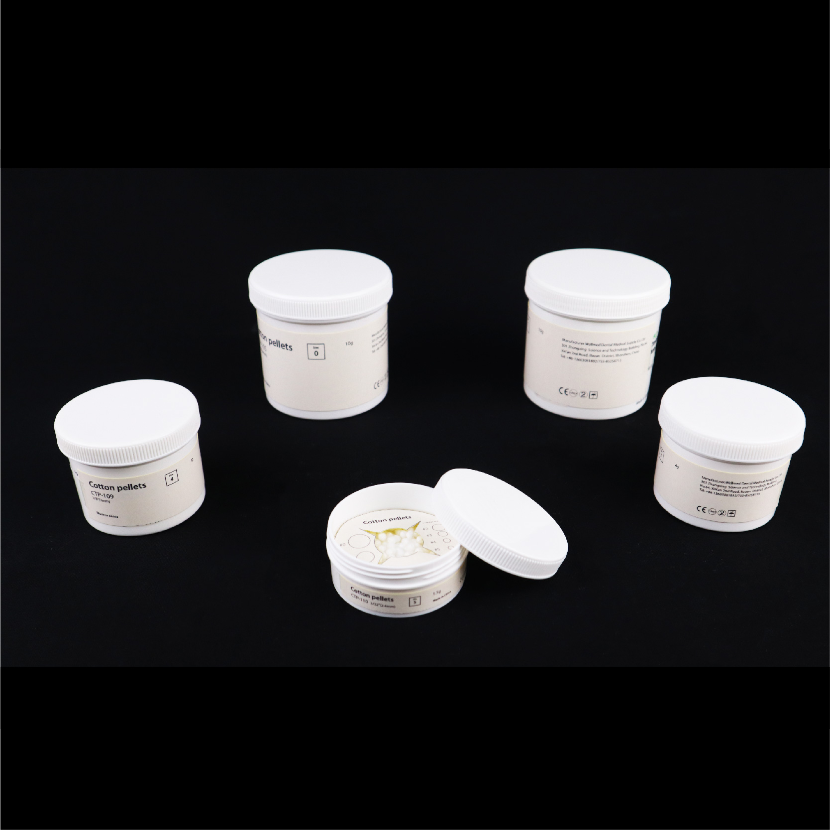 Cotton Pellets-Wellmed Dental Medical Supply Co., Ltd