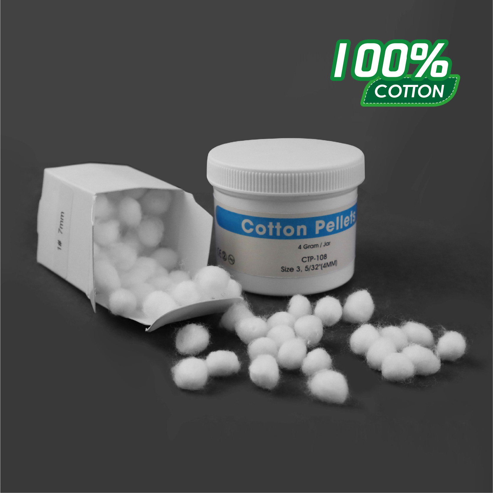 Cotton Pellets-Wellmed Dental Medical Supply Co., Ltd