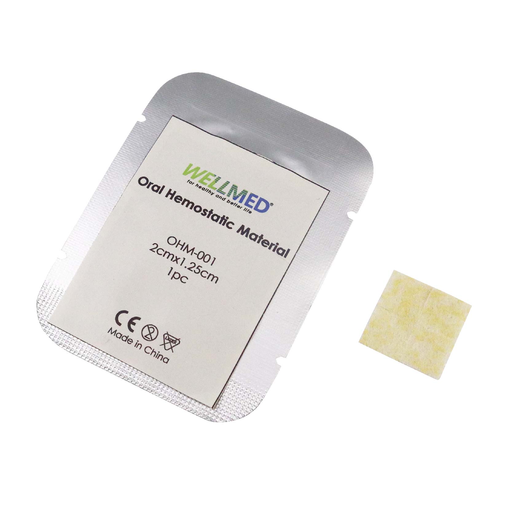 Chitosan Hemostatic Dressing-Wellmed Dental Medical Supply Co., Ltd